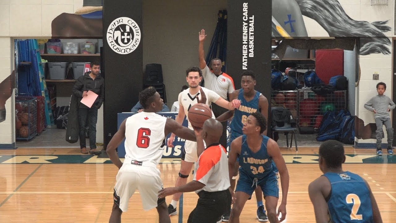 ebc 2019 | j. addison vs. london basketball academy - YouTube