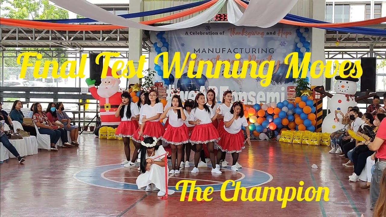 Christmas Dance Champion 2022 | Final Test Dancers - YouTube