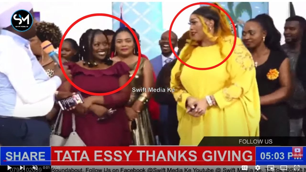 Huyu ni Mtoto Wake ESTHER MUTHONI'S DAUGHTER Apears on Camera for the ...