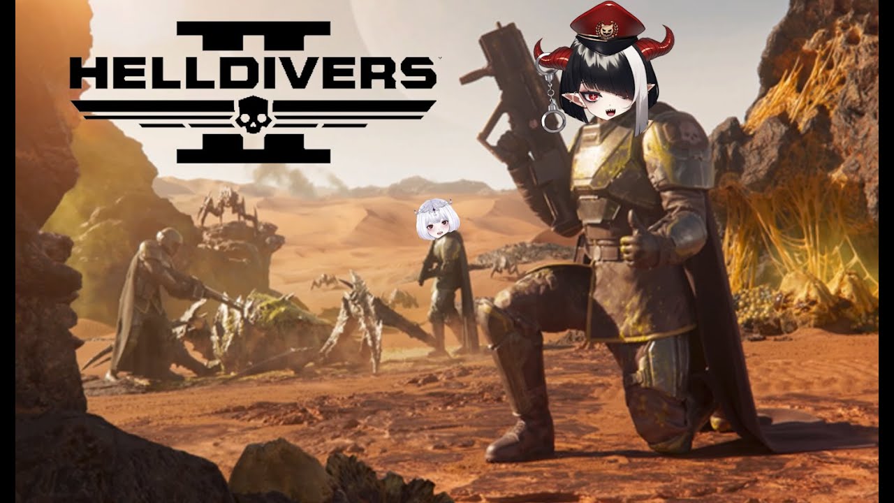 【HELLDIVERS 2 COLLAB】Bugs and DEMOCRACY!!! - YouTube