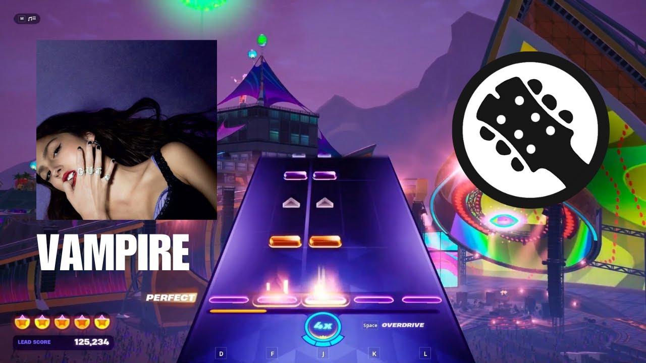 Fortnite Festival - "Vampire" by Olivia Rodrigo Expert Lead 100% FC ...