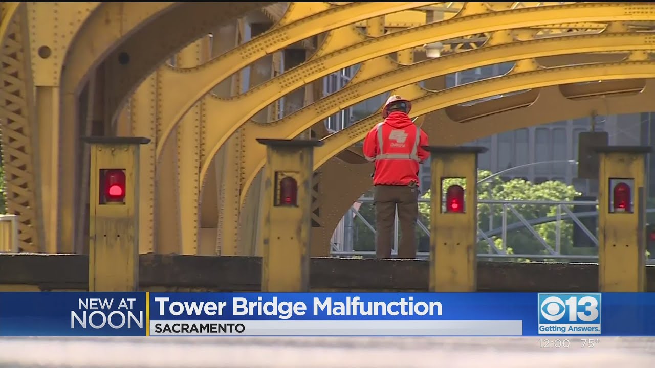 Tower Bridge Back Open After Malfunction Left It Stuck Open - YouTube