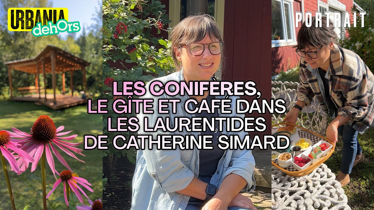 Les conifères, le gîte et café dans les Laurentides de Catherine Simard ...