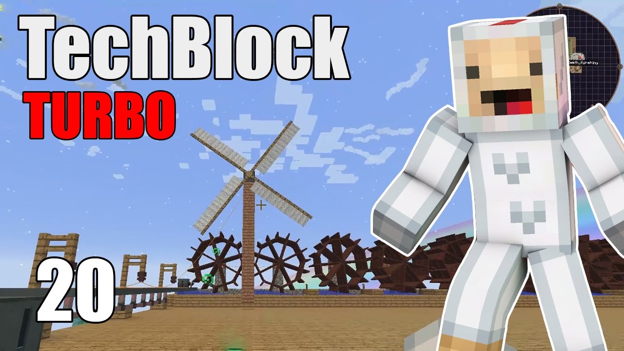 TechBlock Turbo - 20 - Větrná Energie - YouTube