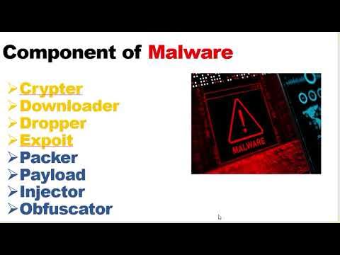 Component of Malware | cryper | downloader | payload | exploit - YouTube