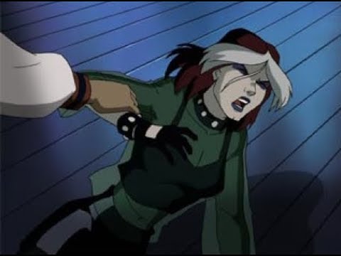 Rogue X-men Evolution Cosplay Makeup! - YouTube
