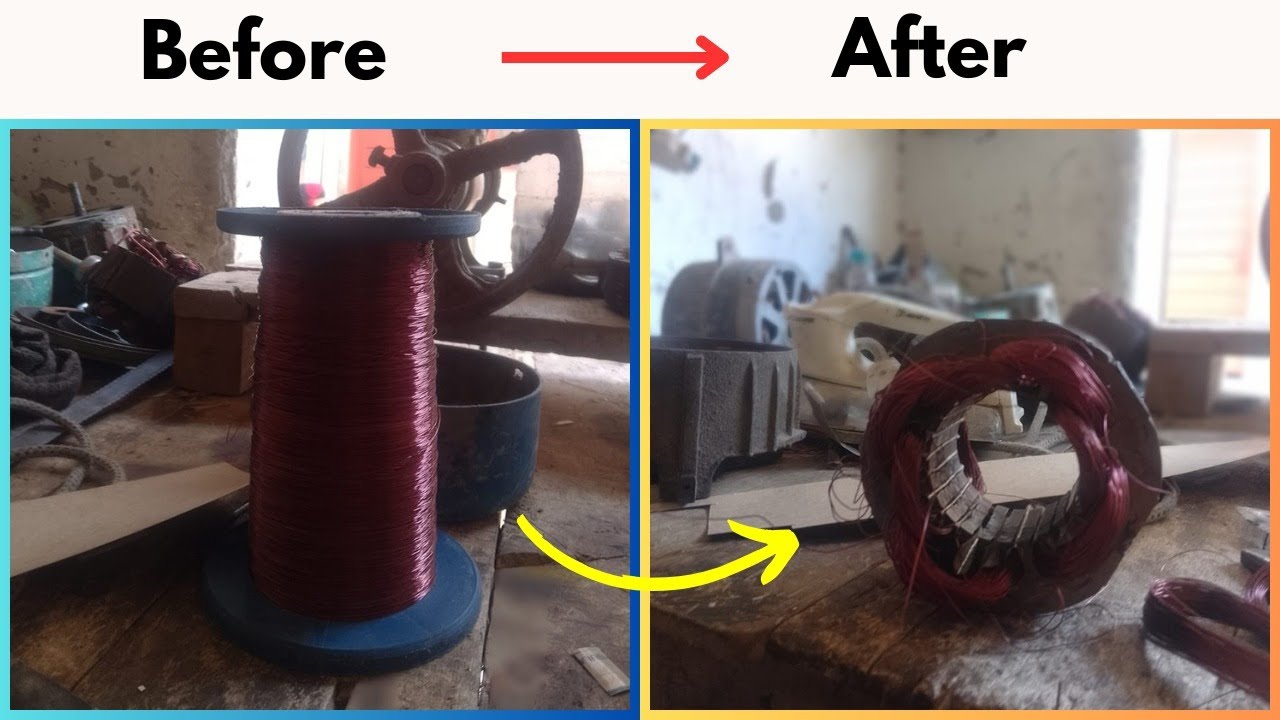 How to bind a Motor ? | Motor ko bind krne ka triqa | Motor bind kese ...