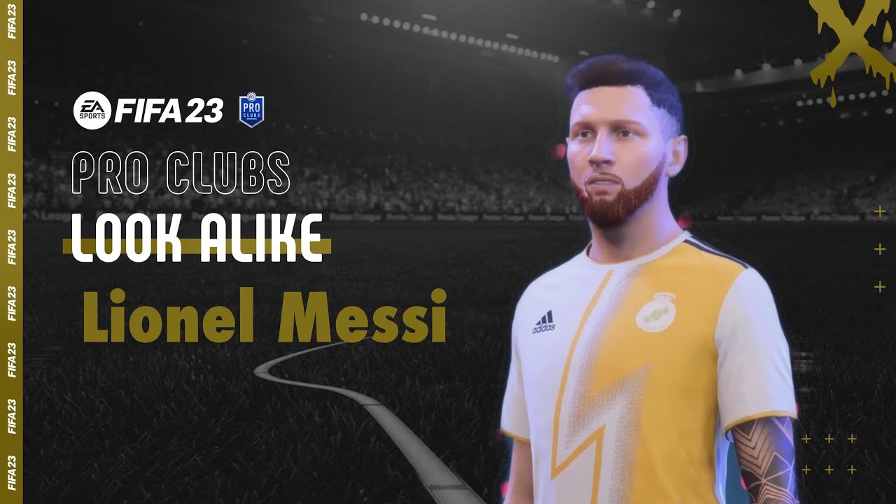 FIFA 23 Lionel Messi FACE FIFA 23 PRO CLUBS LOOK ALIKE I CAREER MODE I ...