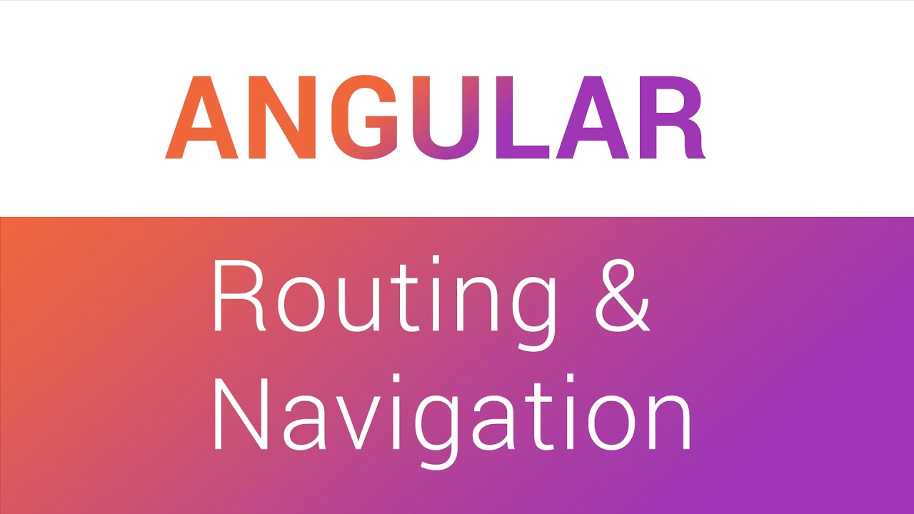 Setting Up Angular Route Angular Router Angular Router Tutorial 2296