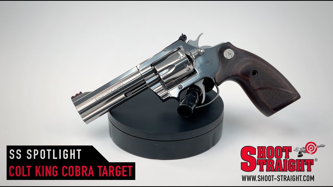 Colt King Cobra Target Revolver - Shoot Straight Spotlight - YouTube