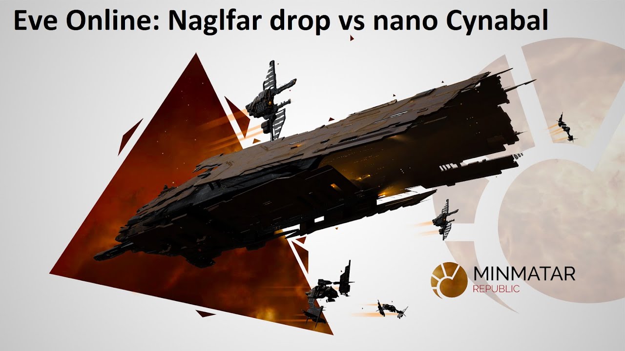 Eve Online: Naglfar drop vs nano Cynabal - YouTube