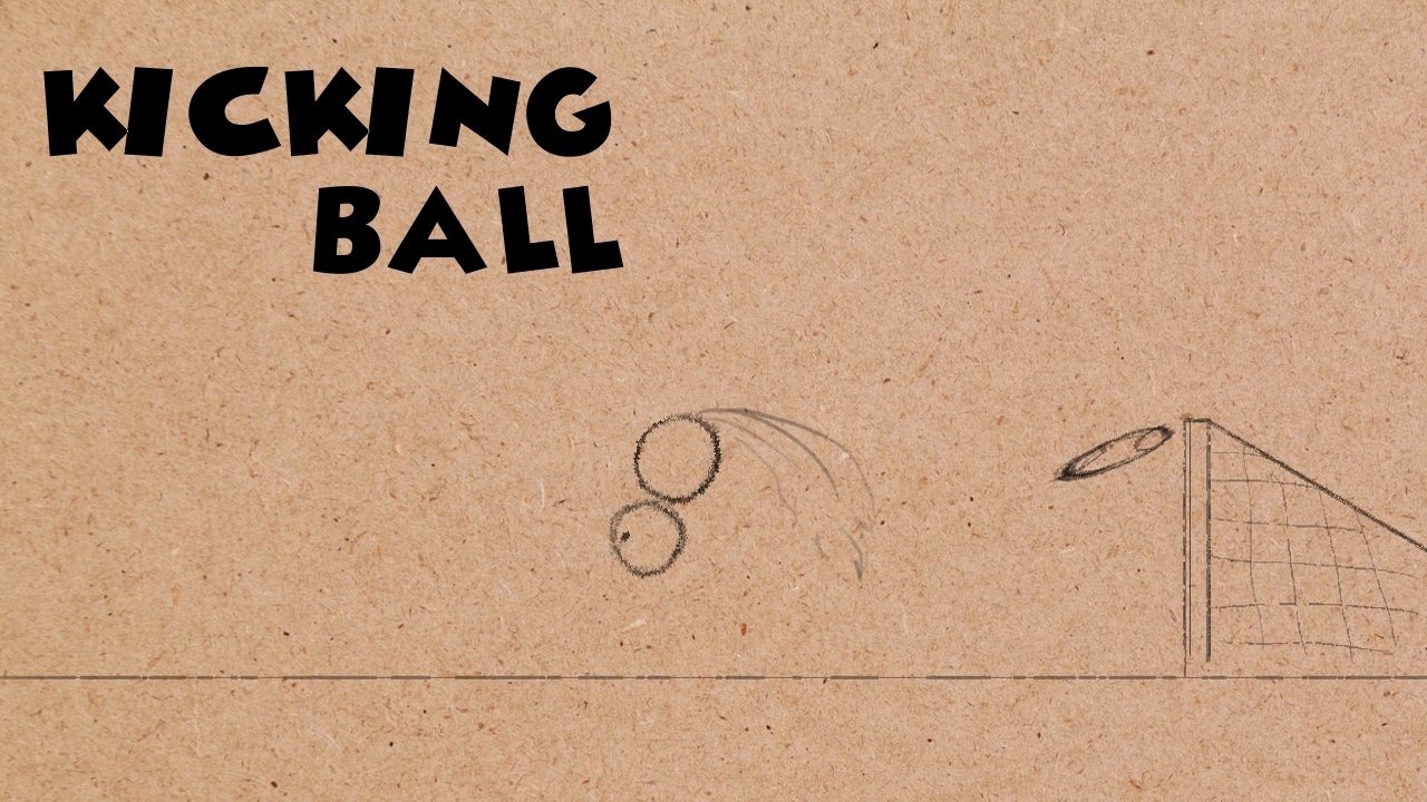 2D Short Animation - Kicking Ball - YouTube