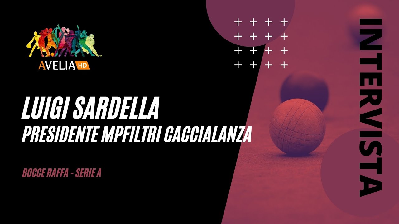 Luigi Sardella | presidente MP Filtri Caccialanza nel post partita del ...