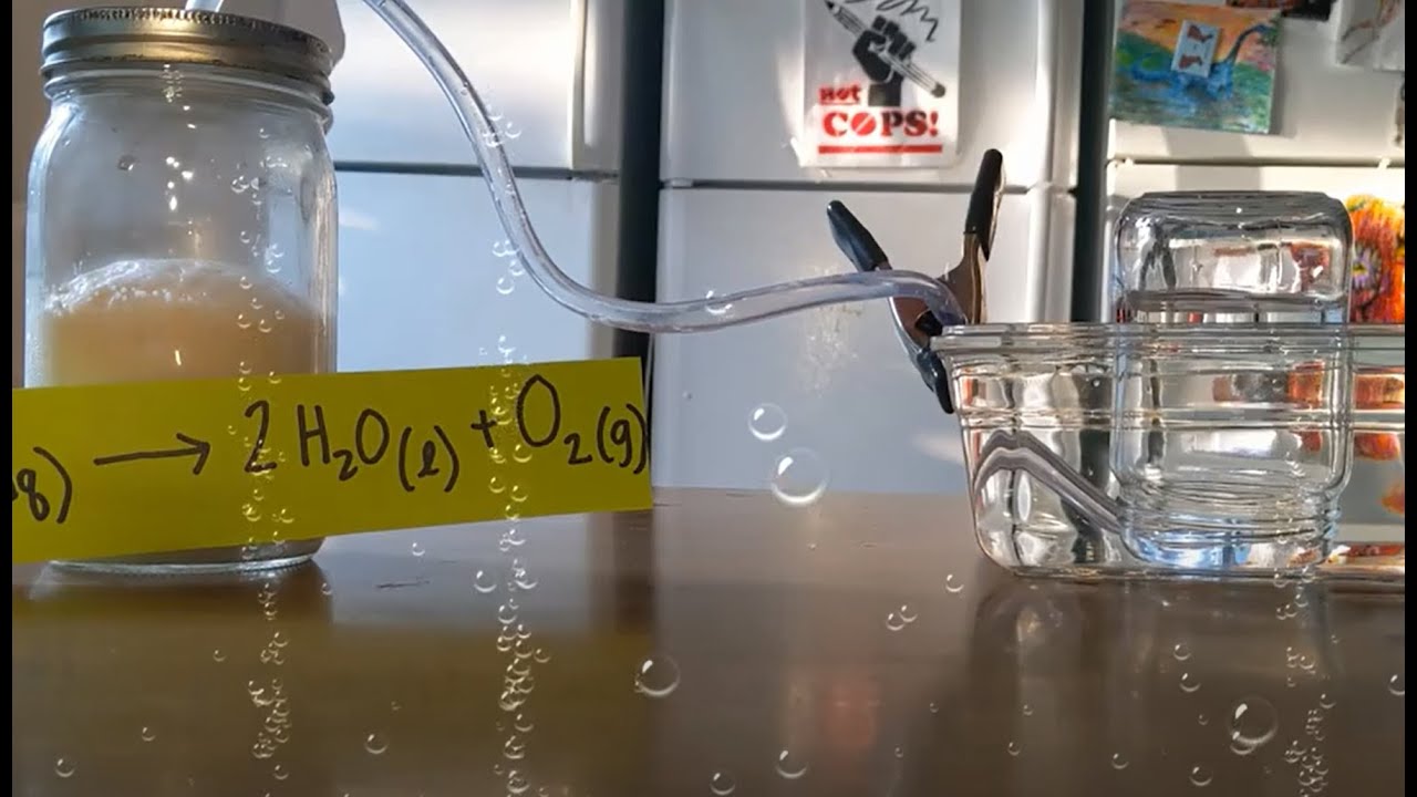 Week 8: Collecting Gas Over Water - YouTube