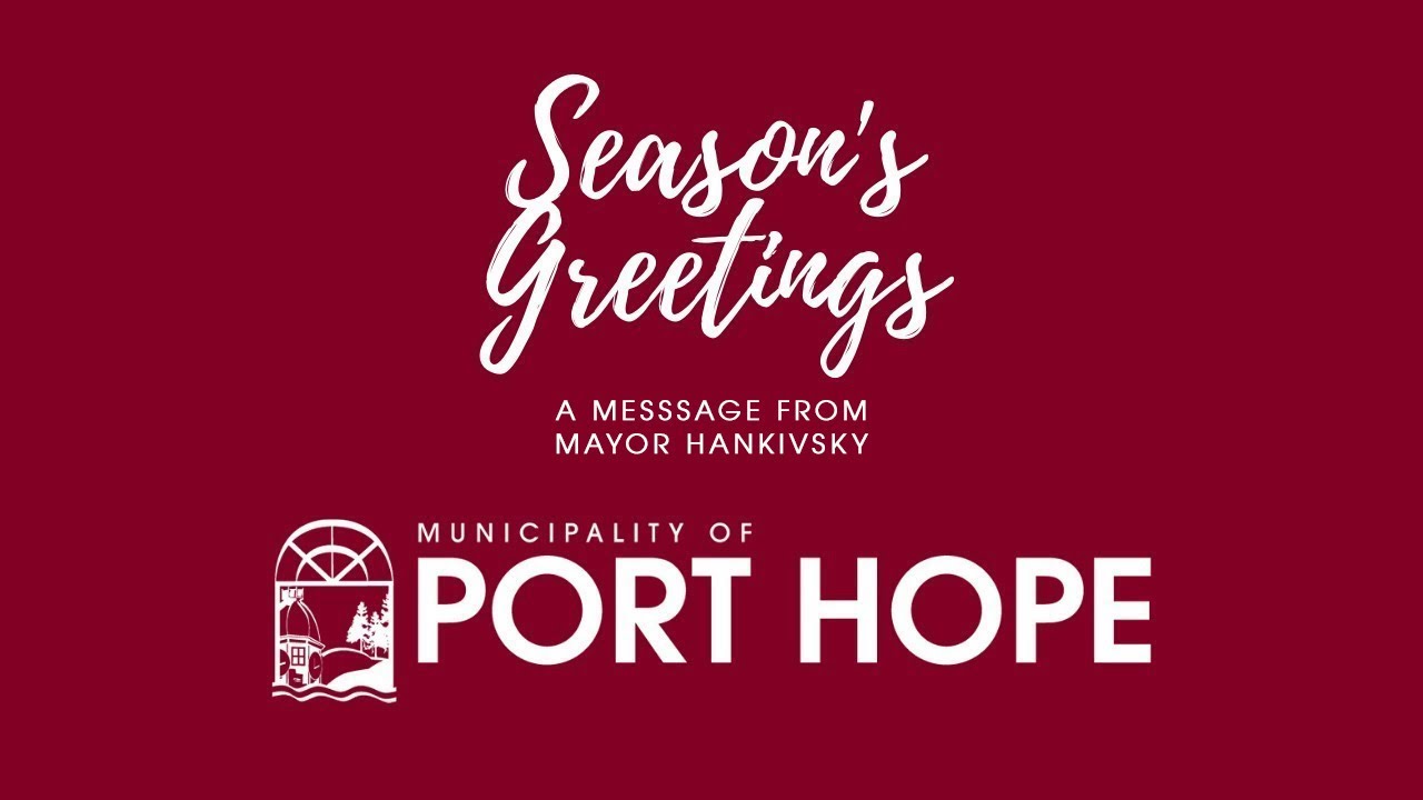 2022 Mayor Holiday Message - YouTube
