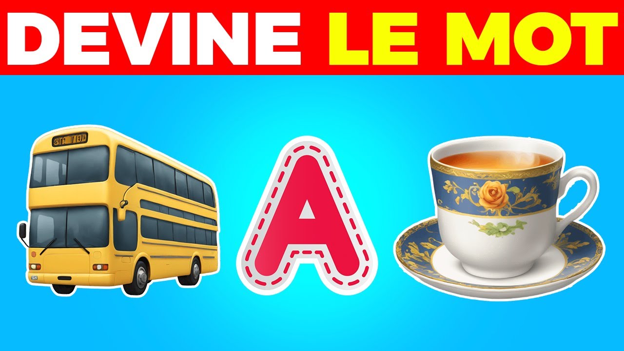 DEVINE 200 MOTS EN ÉMOJIS 🧠 Quiz pour Enfants, QUIZ 2025 - YouTube