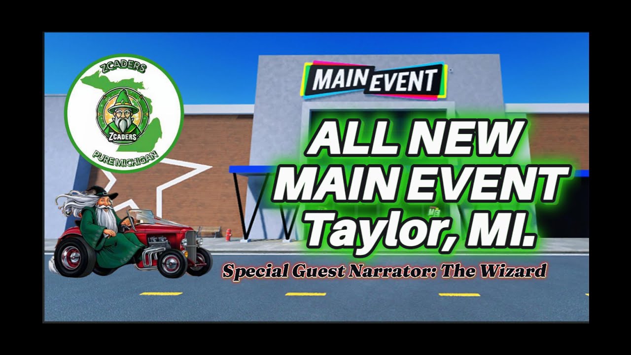 Tour of the ALL NEW MAIN EVENT in Taylor, MI.: Special Guest Narrator ...