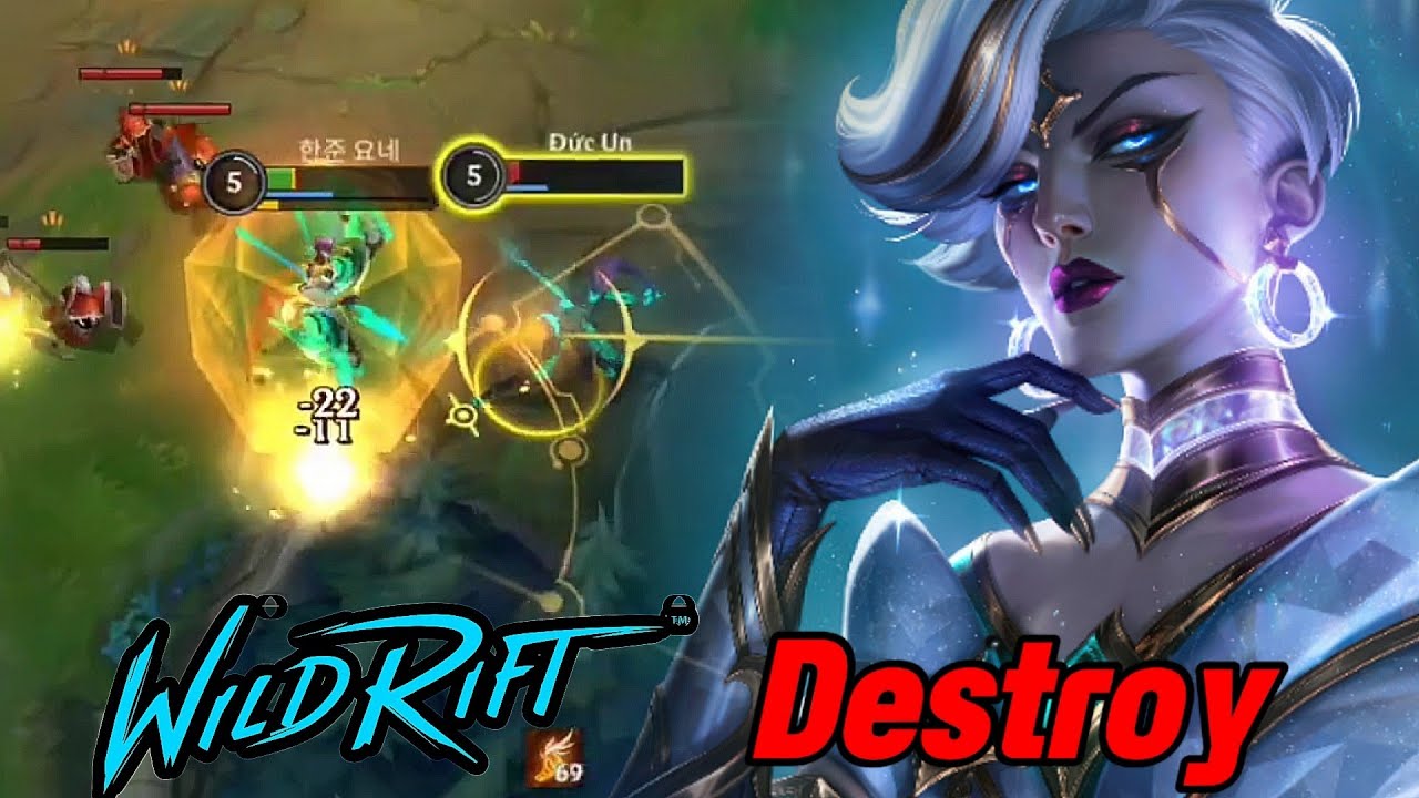 Wild rift Destroy Kalista top - Camille vs Kalista baron lane season 14 ...