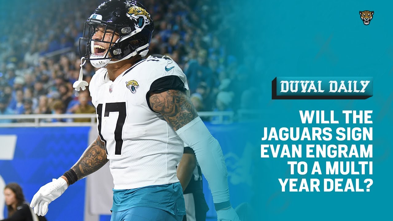 Will the Jaguars Sign Evan Engram to a New Deal? - YouTube
