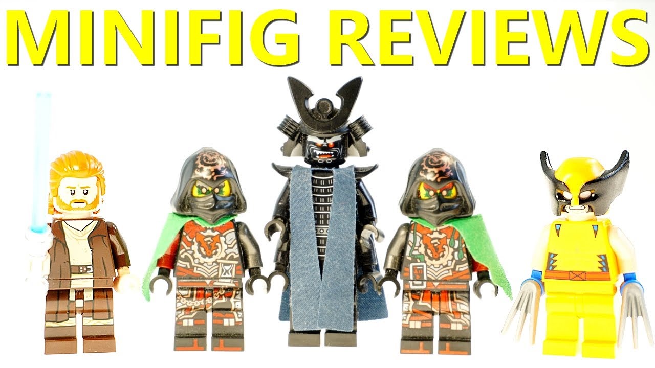 LEGO MINIFIG REVIEWS #5 - YouTube