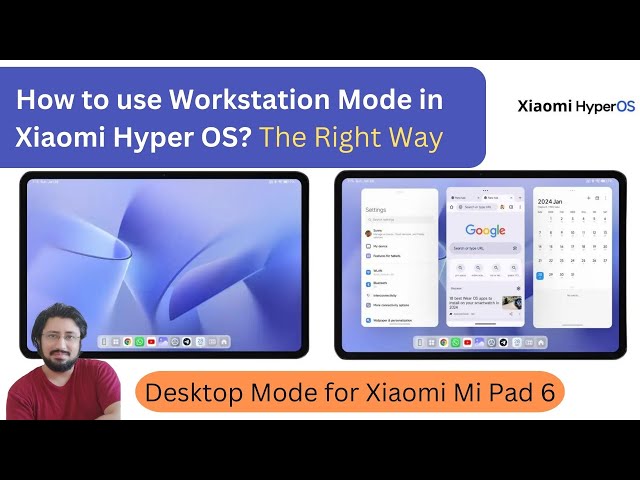 HyperOS Workstation Mode | How to use Xiaomi HyperOS Workstation Mode ...