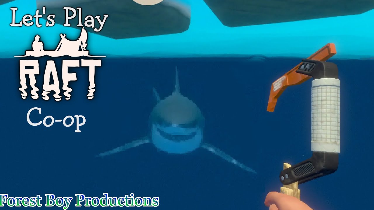 Look out for Jr. Jaws!!! - Let's Play Raft (Co-op with roob) - YouTube