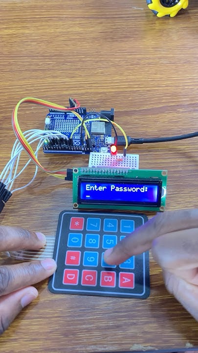 Light Control with Arduino using Membrane Keypad - YouTube