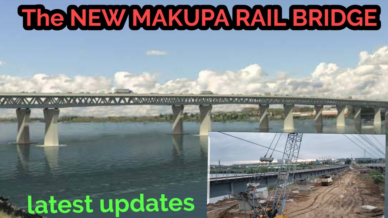 The new Makupa railway bridge ,// latest updates - YouTube