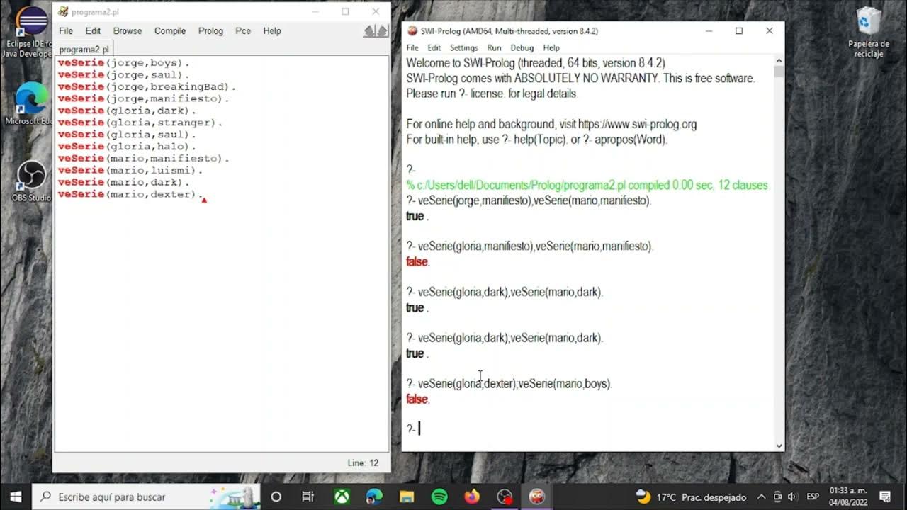Tutorial PROLOG (Operadores y variables). - YouTube