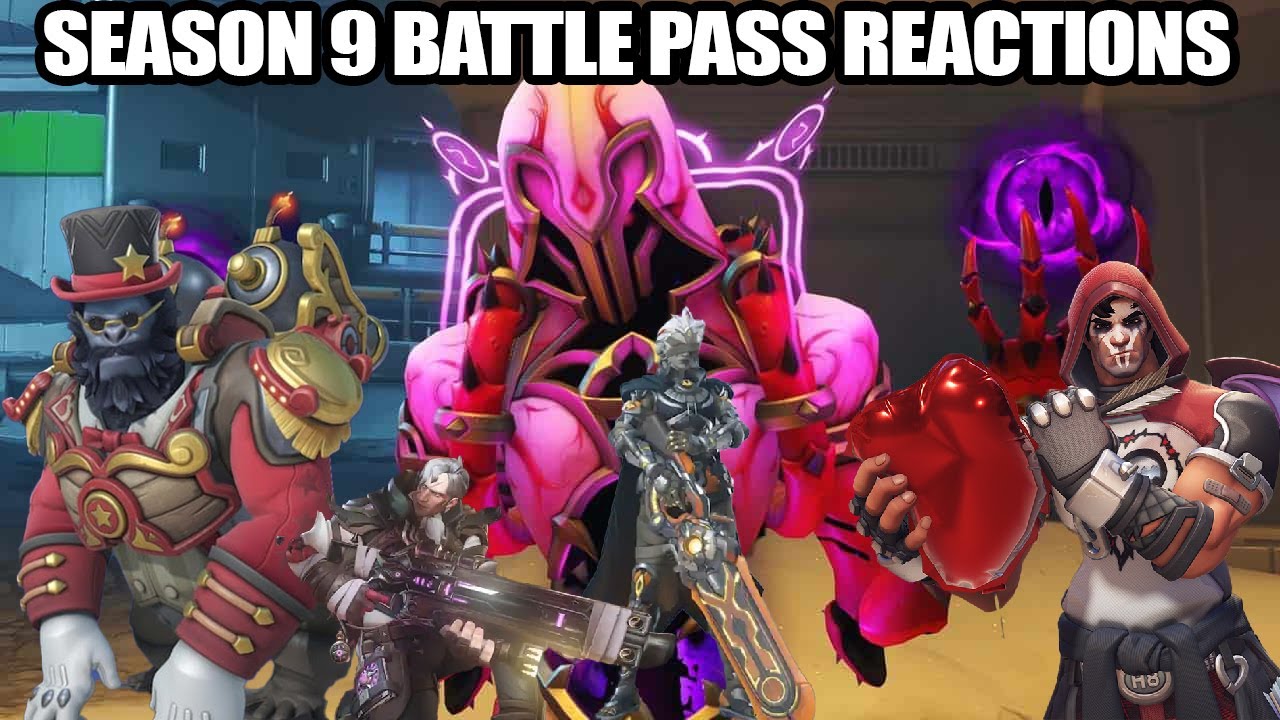 Season 9 Overwatch 2 Battle Pass Reaction - YouTube