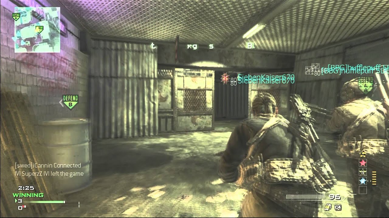 CoD MW3 13-0 S&D CM901 Gameplay - YouTube
