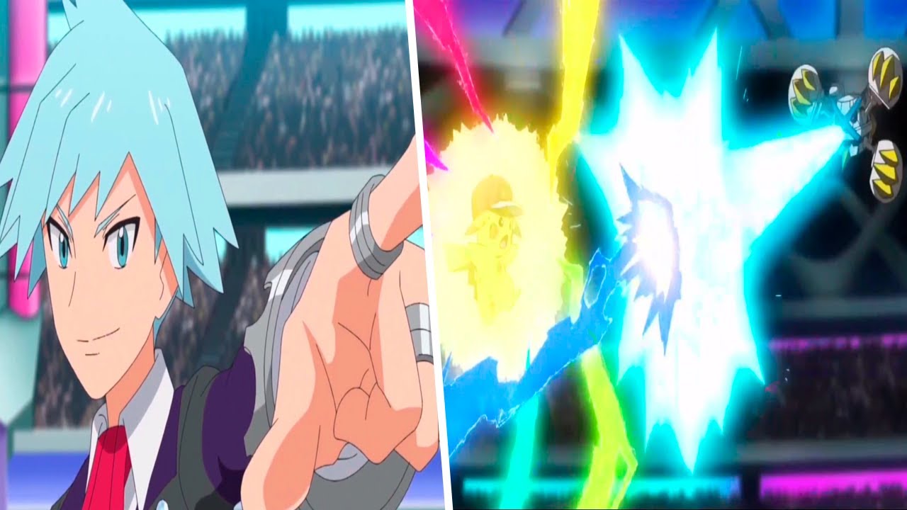 Ash vs Steven! Full Battle - AMV - Pokemon Journeys Episode 118 - YouTube