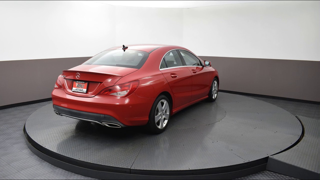 2017 JUPITER RED MERCEDES-BENZ Cla Class #10897 - YouTube