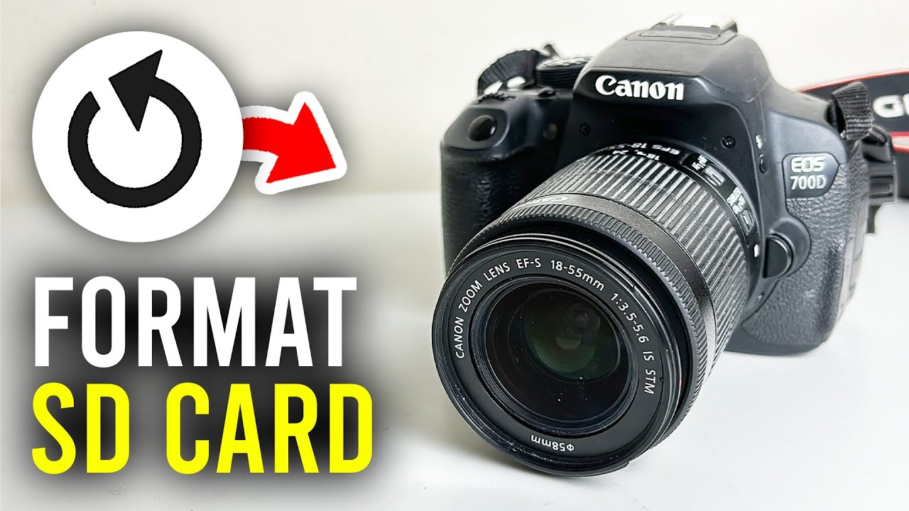 How To Format SD Card On Canon Camera - Full Guide - YouTube