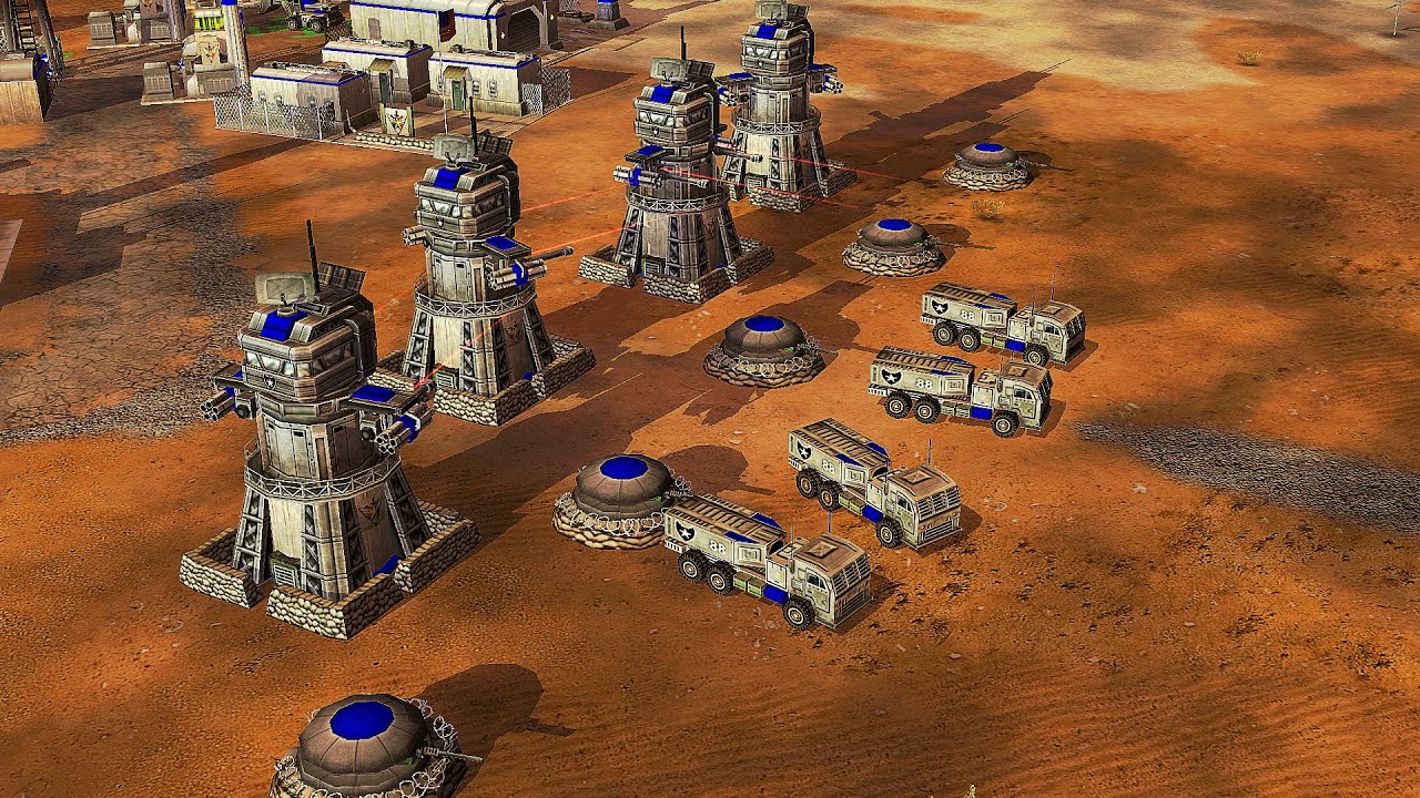 USA Air Force vs USA - Command & Conquer Generals Prepare For Battle ...