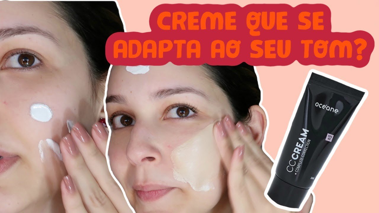 CC CREAM OCEANE: UNIFORMIZA, HIDRATA E PROTEGE - YouTube