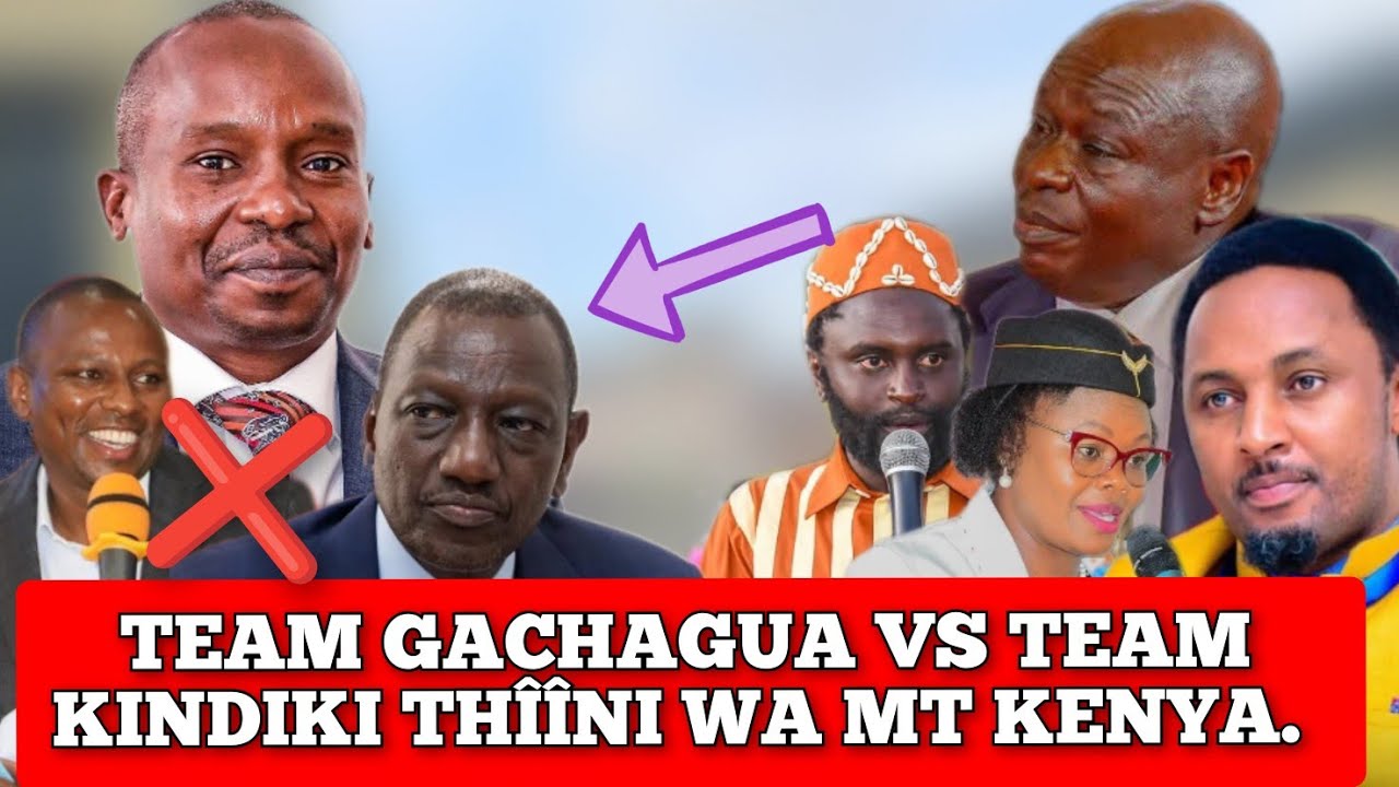 ITUNGATI CIA GACHAGUA VS KINDIKI TEAM THÎÎNÎ WA MT KENYA REGION!! OGOPA ...