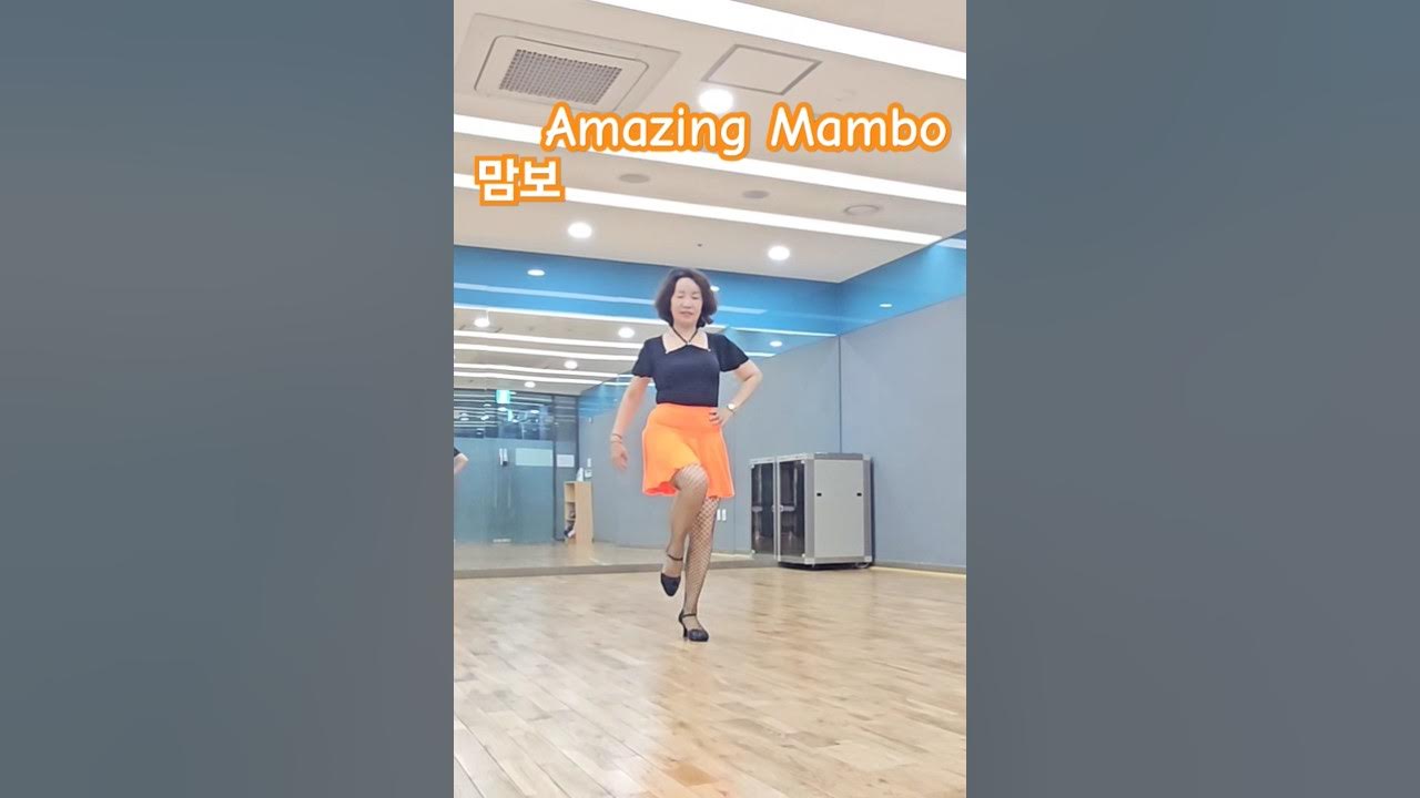 Amazing Mambo Line Dance #beginner #초급라인댄스 #mambo - YouTube