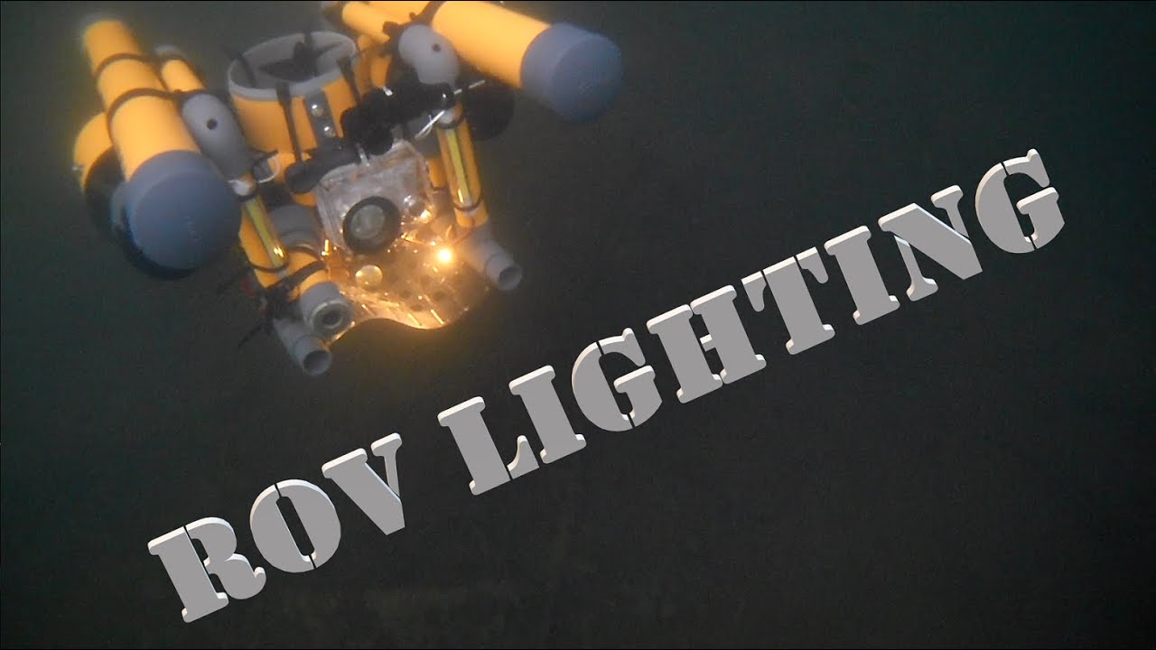 SeaPerch ROV Lighting - DIY Submarine Touch Muh Hull Gadgets - YouTube