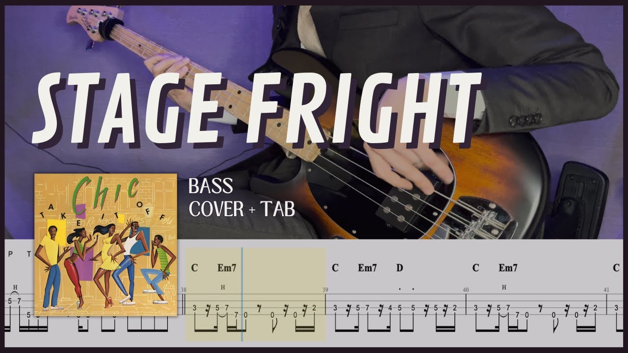 Stage Fright - Chic (Bass Cover with Tab) - YouTube