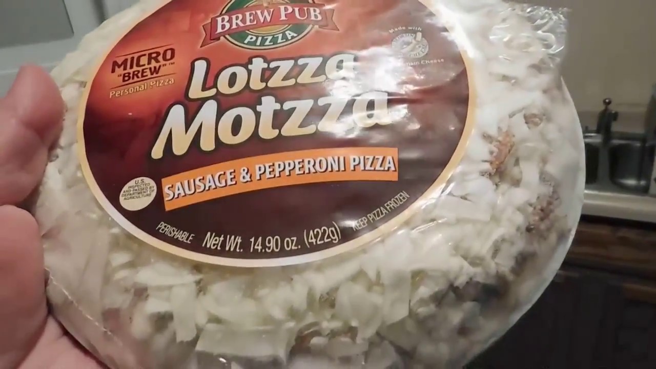 Lotsa Motsa Frozen Pizza Review - YouTube