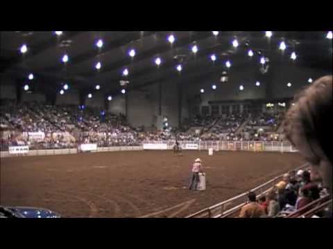 Ronda Butler Perry, Ga PRCA Rodeo - YouTube