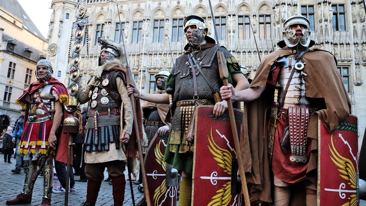 Legio XI Brussel Centrum 3/12/16 - YouTube