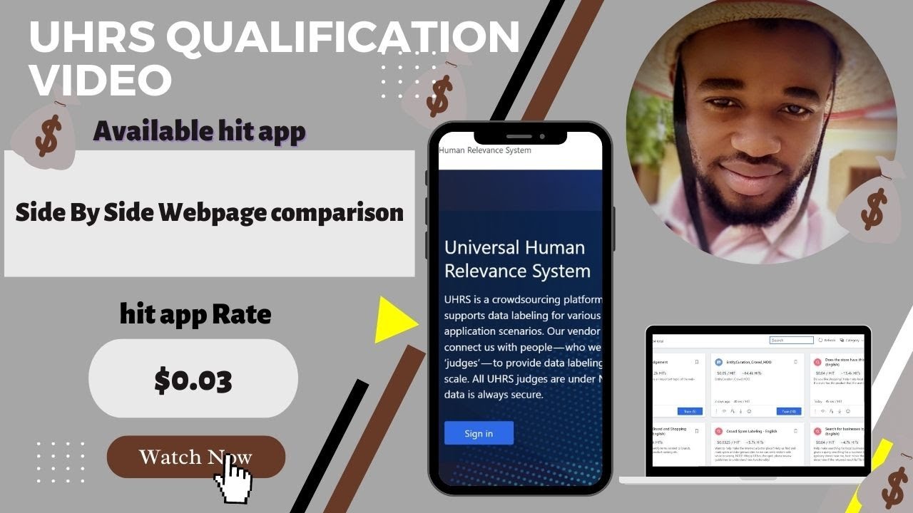 Side By Side Webpage comparison Qualification and training || UHRS ...