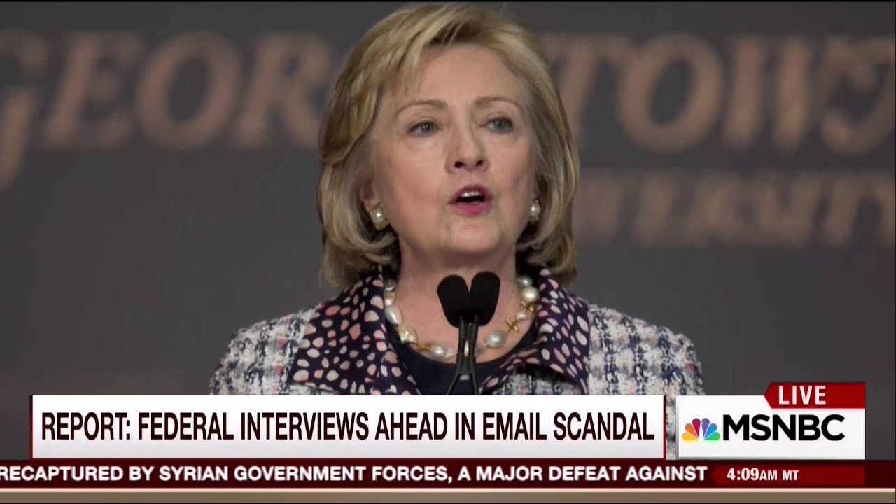 MSNBC Panel Not Surprised That Hillary Clinton Will Be Interviewed By ...