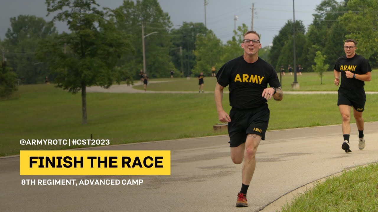 Finish the Race | 8th Regiment, Advanced Camp | CST 2023 - YouTube