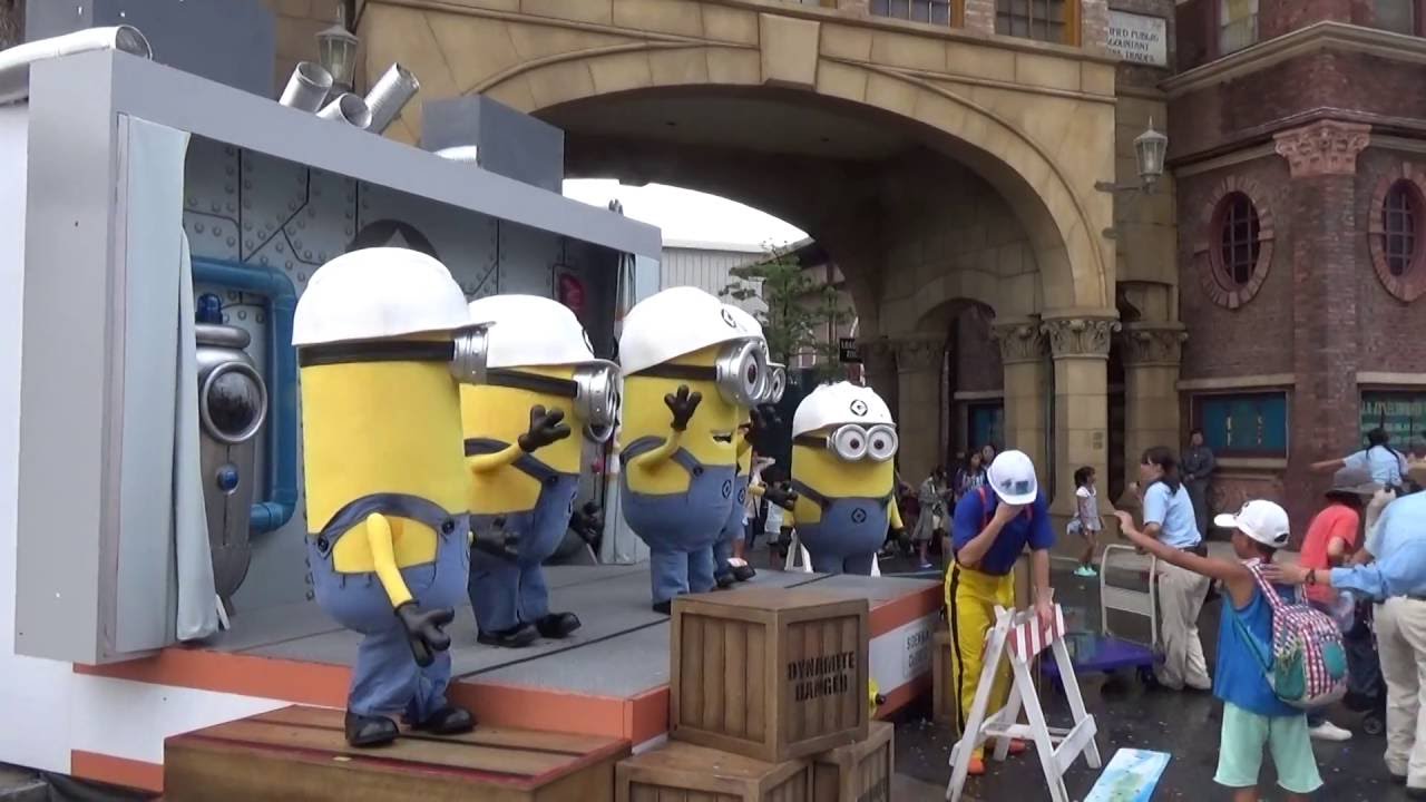 USJ Minions Cool Time! Last Show 9/4 16:35 - YouTube