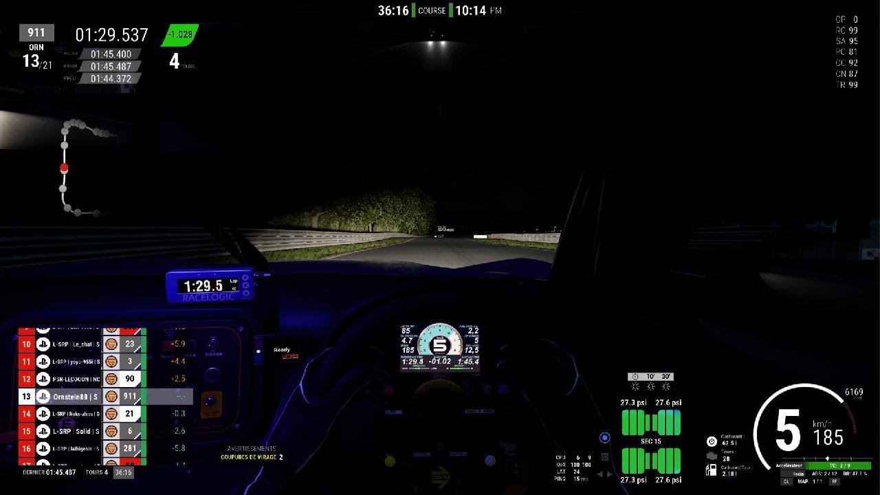 [ACC][PS5] championnat SRP Super Cup Ginetta Finale @ Oulton Park - YouTube