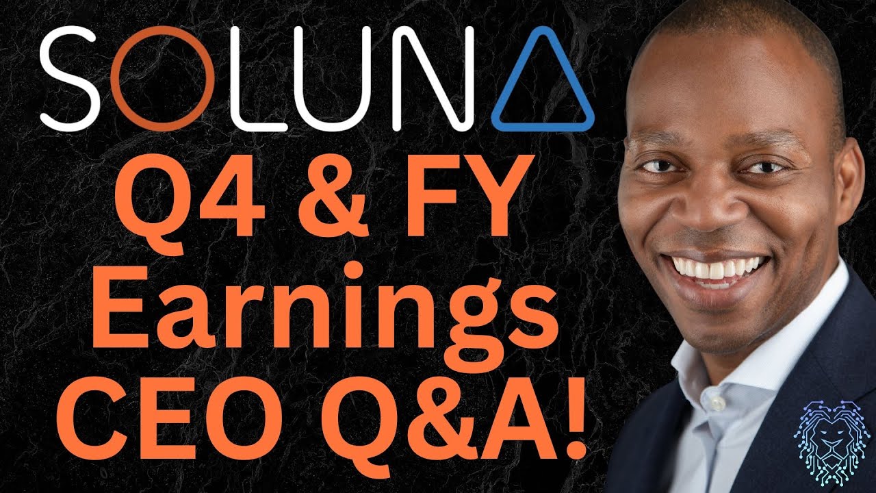 Soluna Holdings Q4 & FY Earnings | Top Bitcoin Stock News Today | AI Stocks to Watch | SLNH ...