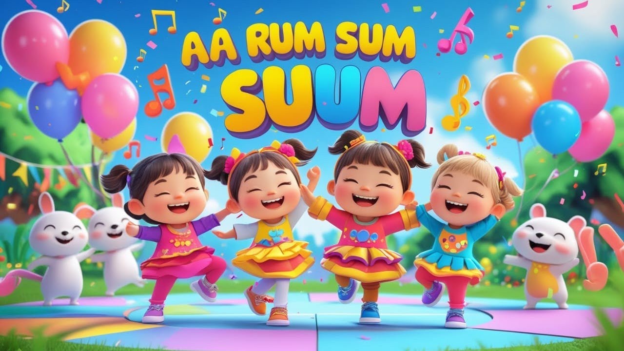 A Rum Sum Sum Dance | Kids Dance | kids Cartoon 2025 | @Cocomia1 - YouTube